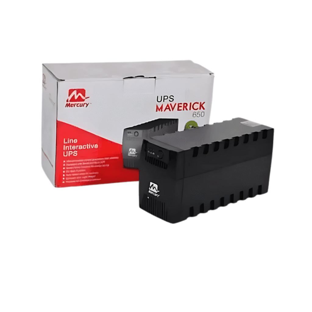 Mercury 650VA UPS | Line Interactive | Surge Protection | 1 Year ...