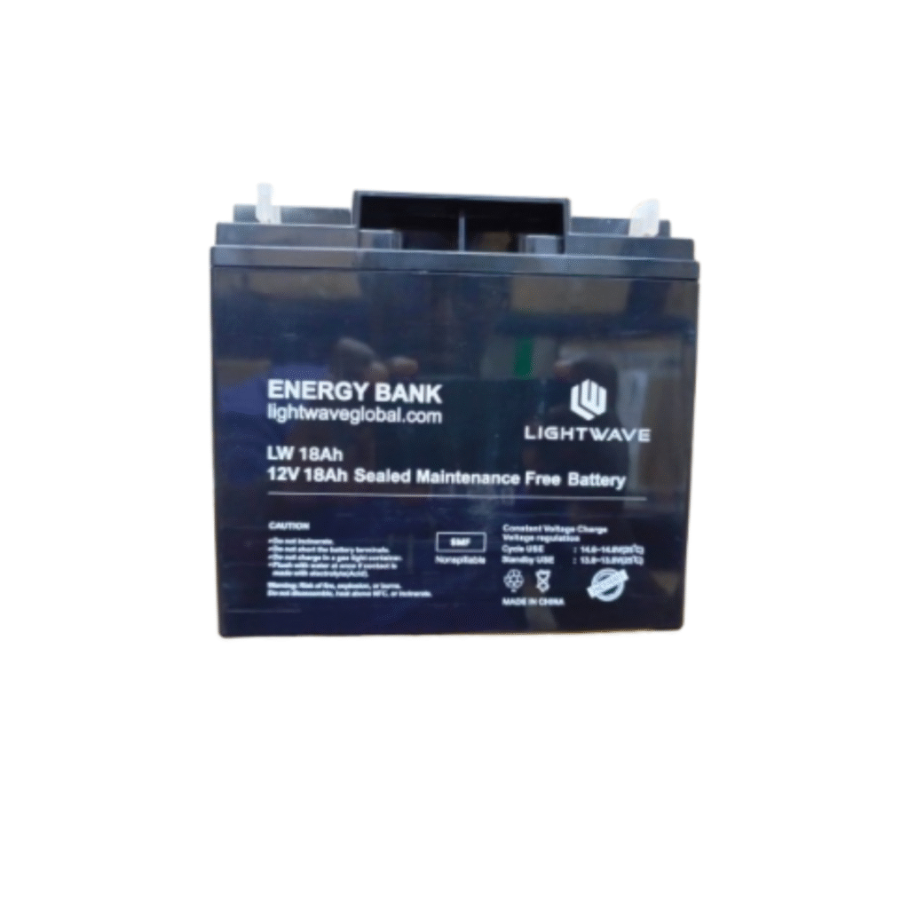Lightwave 12V/18AH UPS Battery – High Performance SMF Battery | Sealed ...